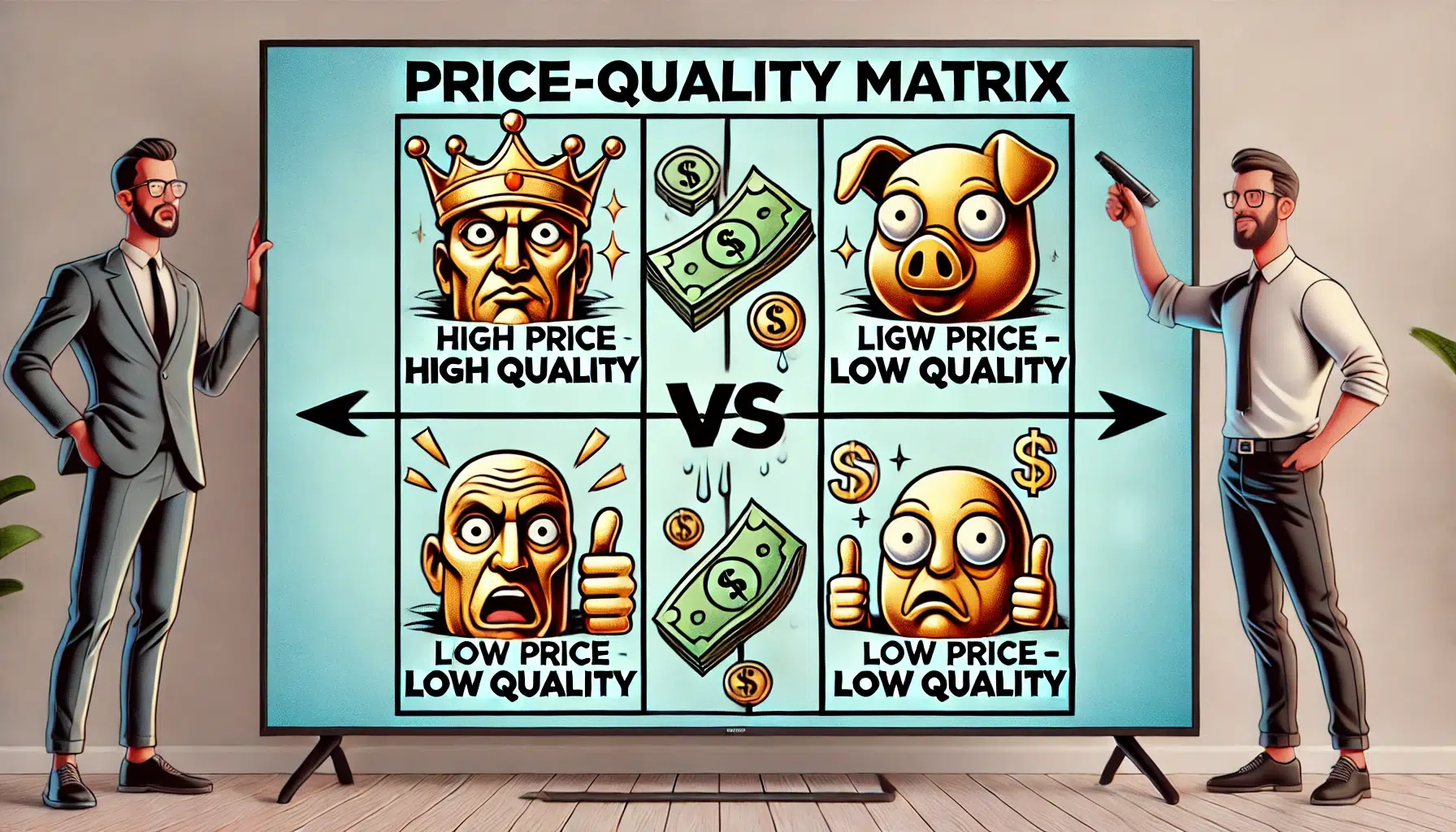What Is Price Quality Matrix - Pricefy Blog